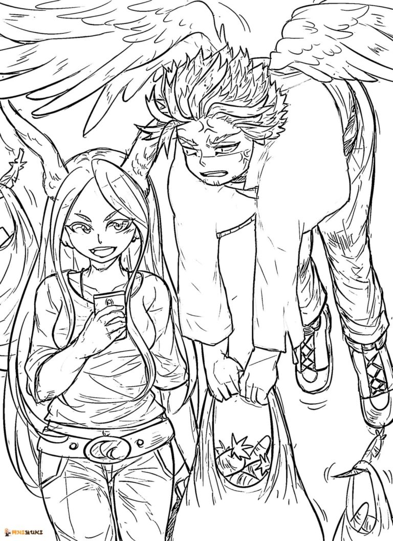 My Hero Academia coloring pages - Free coloring pages