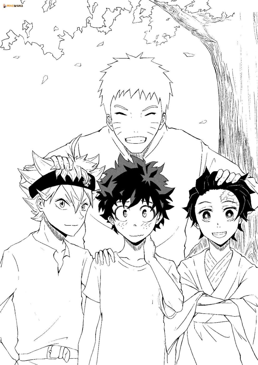 My Hero Academia coloring pages - Free coloring pages