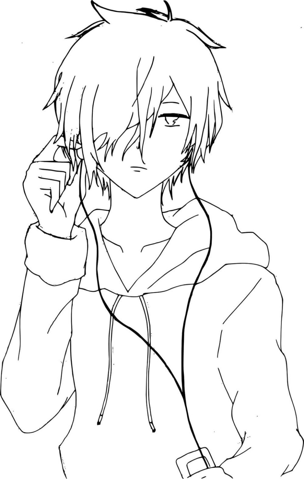 Anime Boys Coloring Pages - 90 Best Coloring Pages