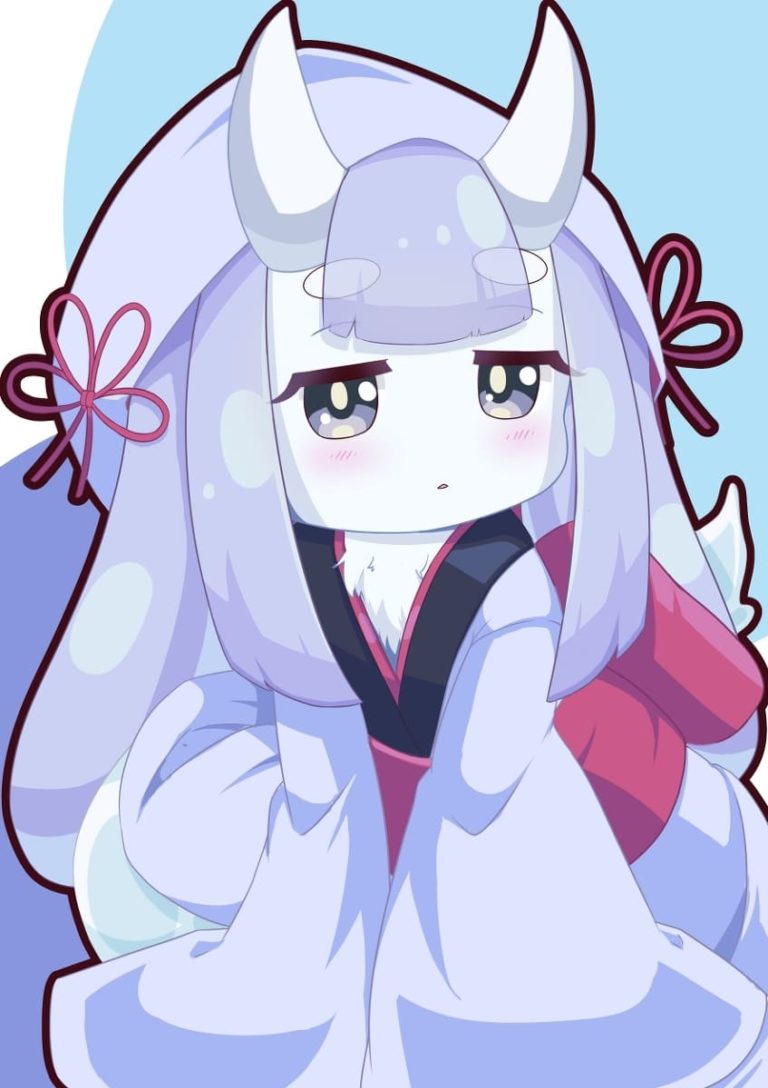 Anime Girl with Horns – 100 Images, Pictures, Art