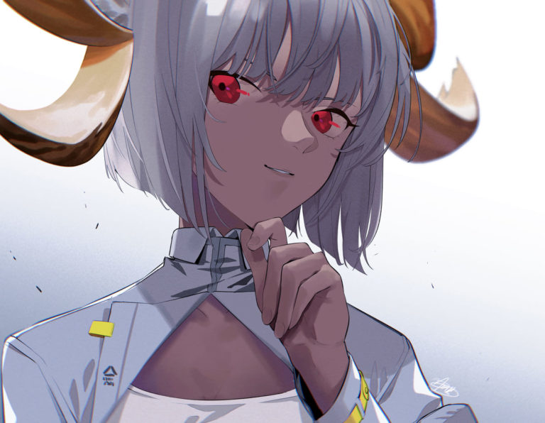 Anime Girl with Horns – 100 Images, Pictures, Art
