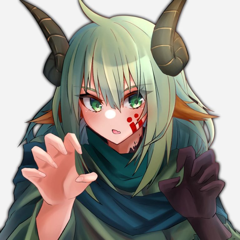Anime Girl with Horns – 100 Images, Pictures, Art