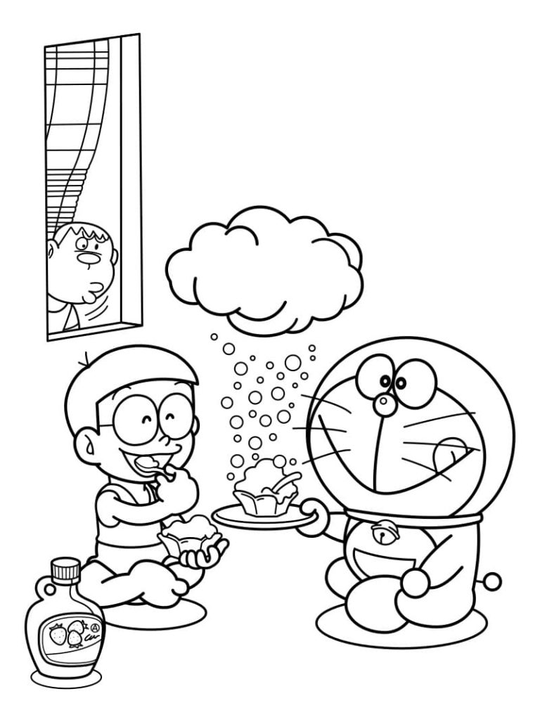 Doraemon Coloring Pages - 100 Best Coloring Pages