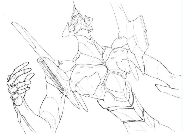 Neon Genesis Evangelion Coloring Pages - AniYuki - Anime Portal