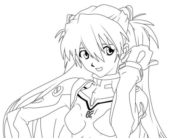 Neon Genesis Evangelion Coloring Pages - AniYuki - Anime Portal