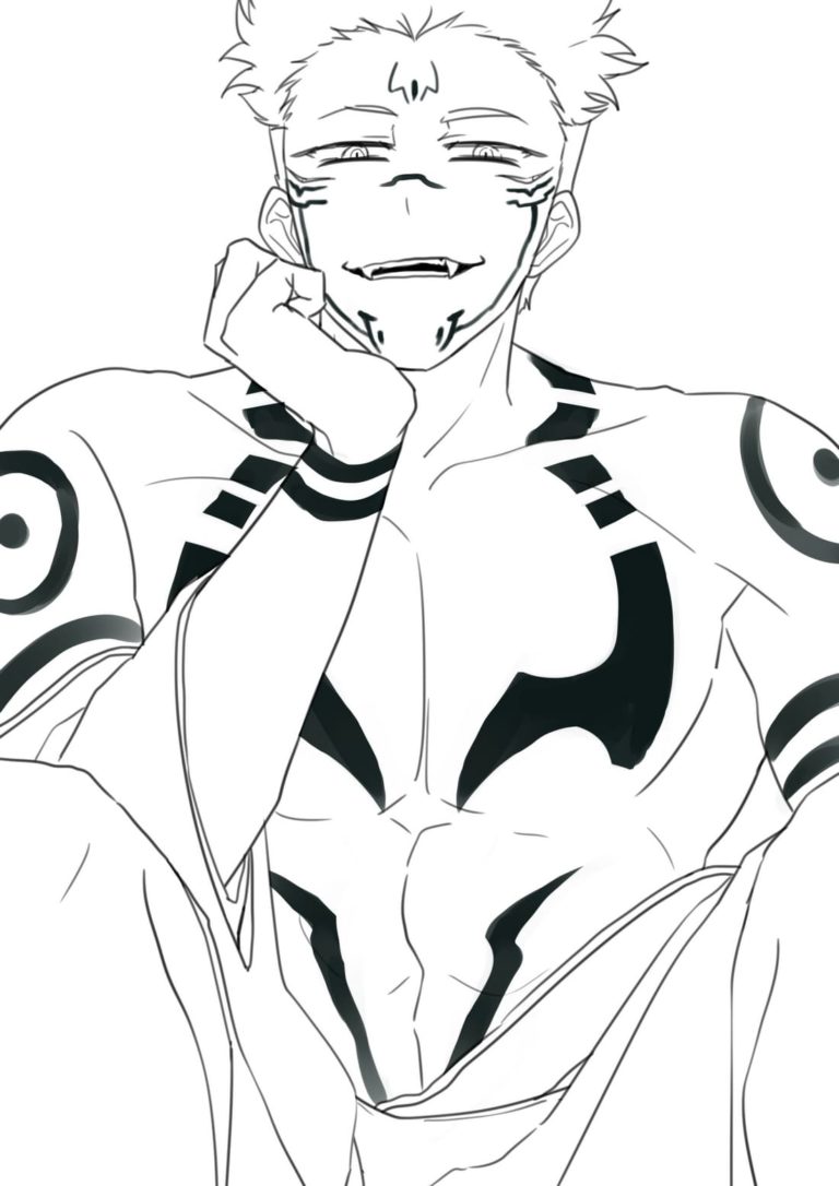 Jujutsu Kaisen coloring pages - Free coloring pages