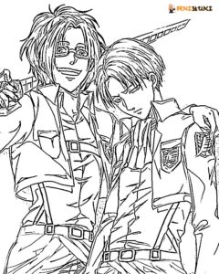 Levi Ackerman Coloring Pages - 50 Free Coloring Pages