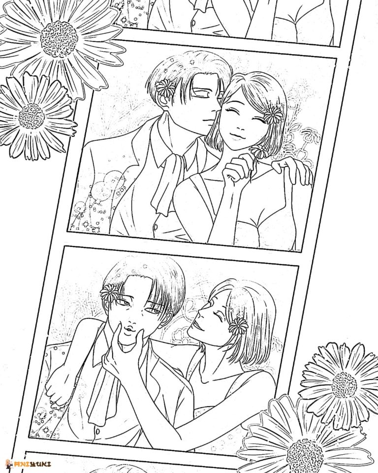 Levi Ackerman Coloring Pages - 50 Free Coloring Pages