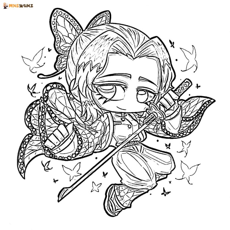 Shinobu Kochou coloring pages - 60 Free coloring pages