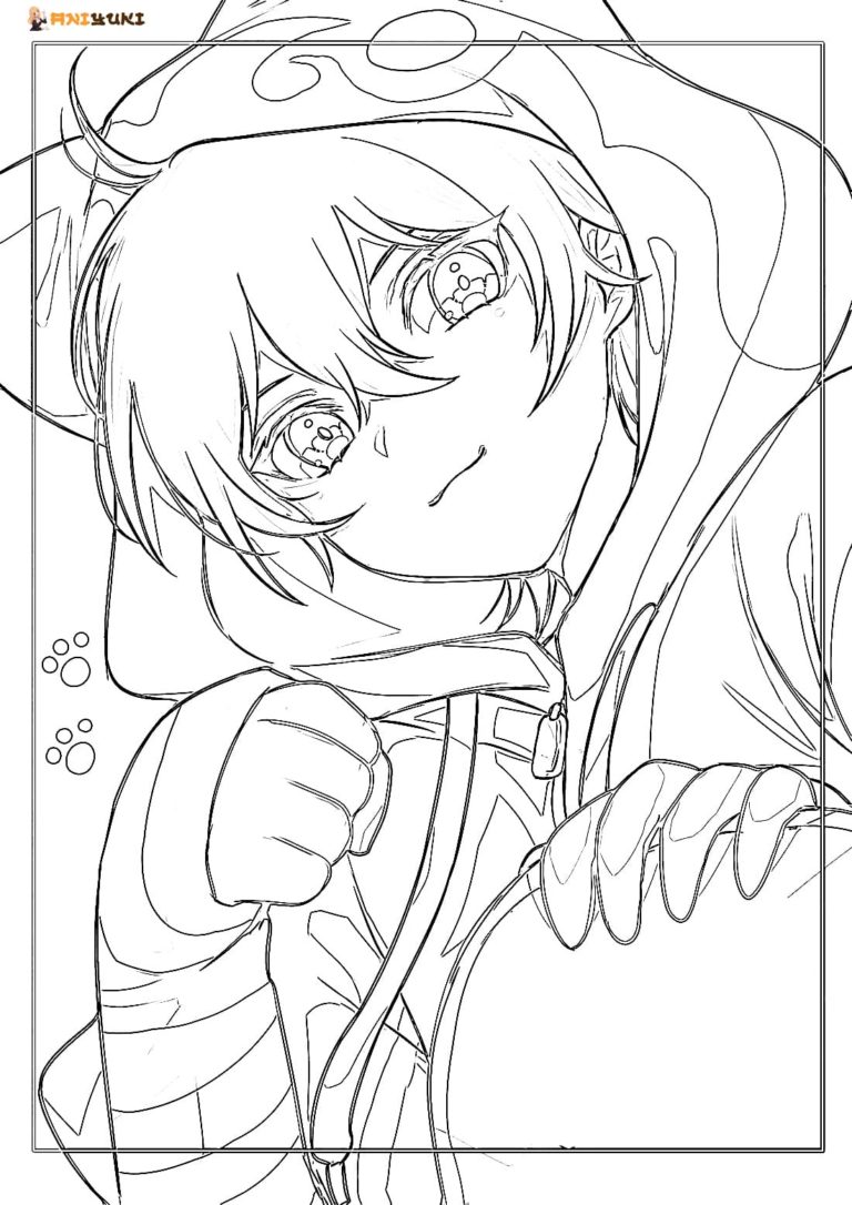 SK8 the Infinity coloring pages - Print and Color - AniYuki
