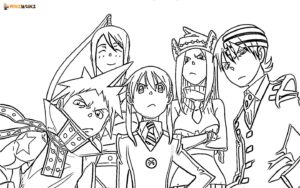 Soul Eater Coloring Pages - 50 Free Coloring Pages