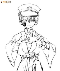 Toilet Bound Hanako-Kun Coloring Pages - AniYuki.com