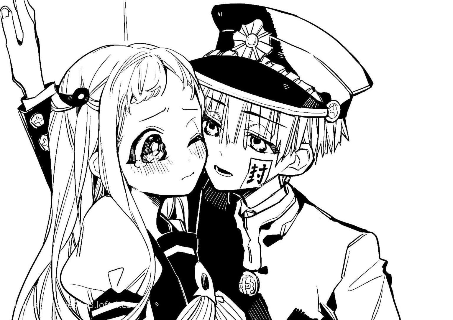 Toilet Bound Hanako-Kun Coloring Pages - AniYuki.com