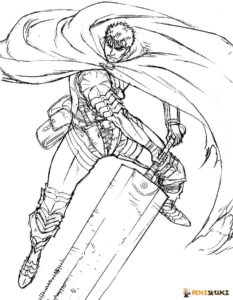 Berserk Coloring Pages - Print and Color