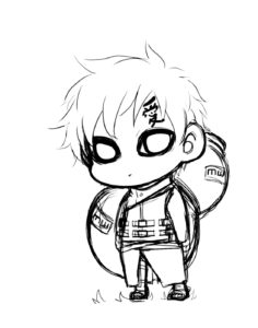 Gaara Coloring Pages - 45 Best Coloring Pages