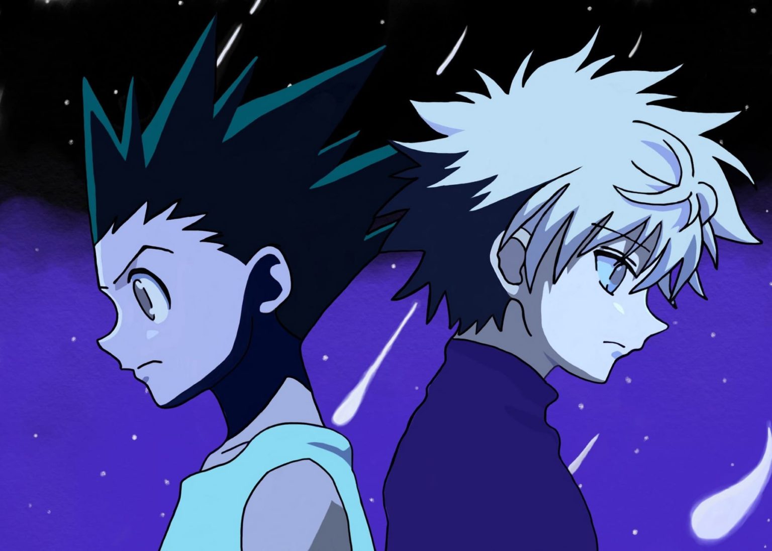 Killua Zoldyck and Gon Freecss - 100 Images, Photo, Art