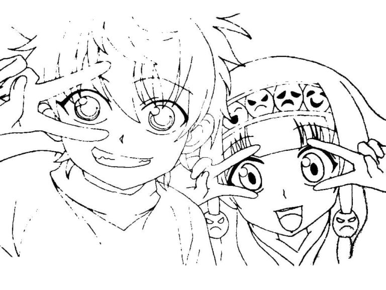 Killua Zoldyck Coloring Pages - Free Printable Coloring Pages