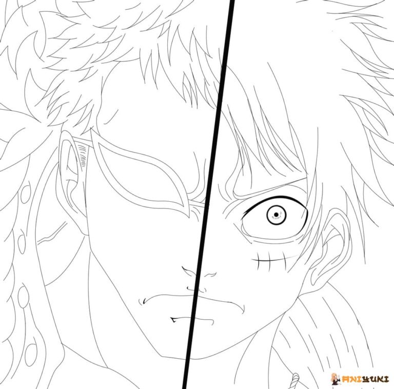 Monkey D. Luffy coloring pages - 45 Free Coloring Pages