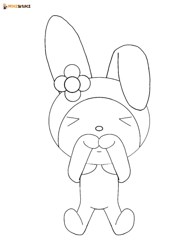 My Melody Coloring Pages - Printable Coloring Pages