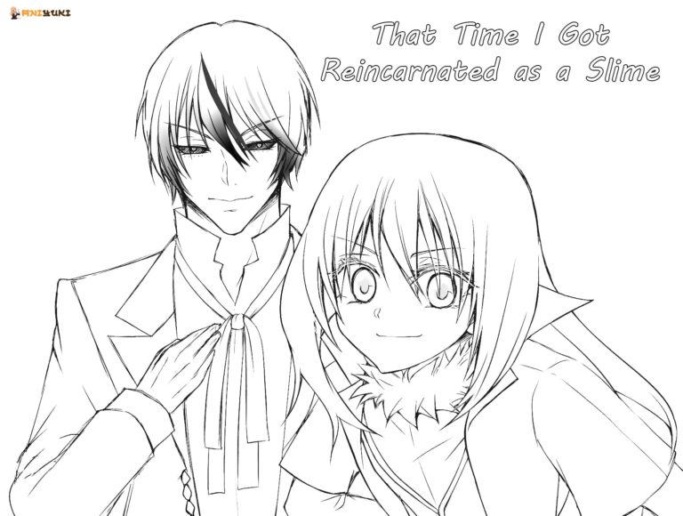 That Time I Got Reincarnated as a Slime Coloring Pages