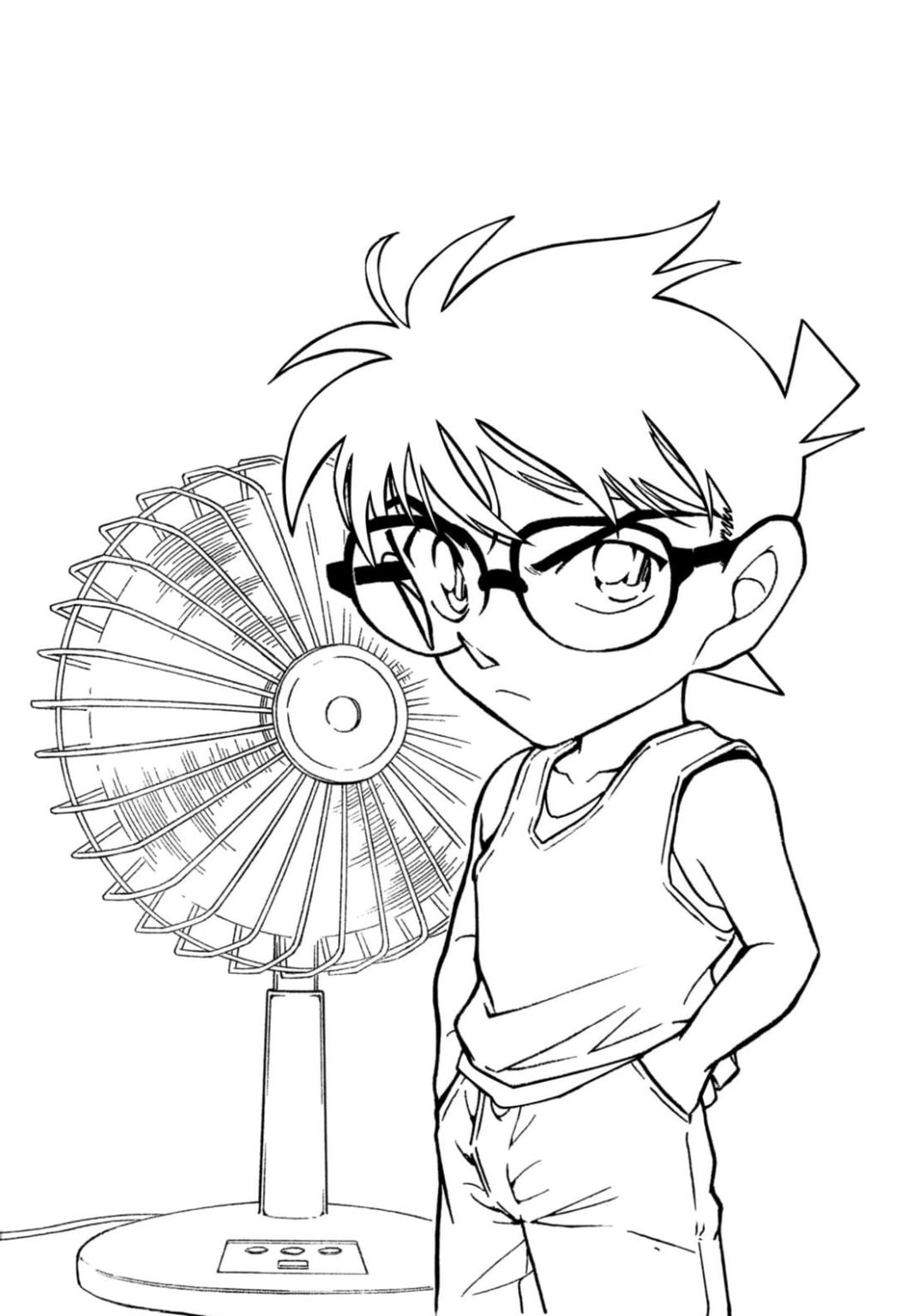 Detective Conan coloring pages - AniYuki - Anime Portal