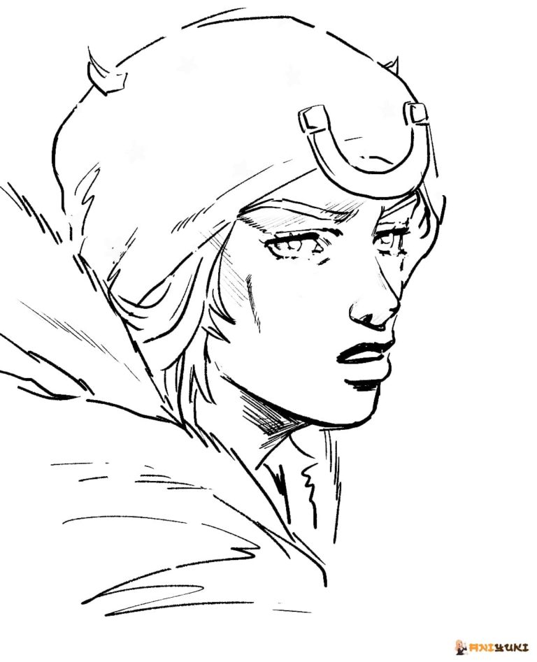 JoJo's Bizarre Adventures Coloring Pages - Print and Color