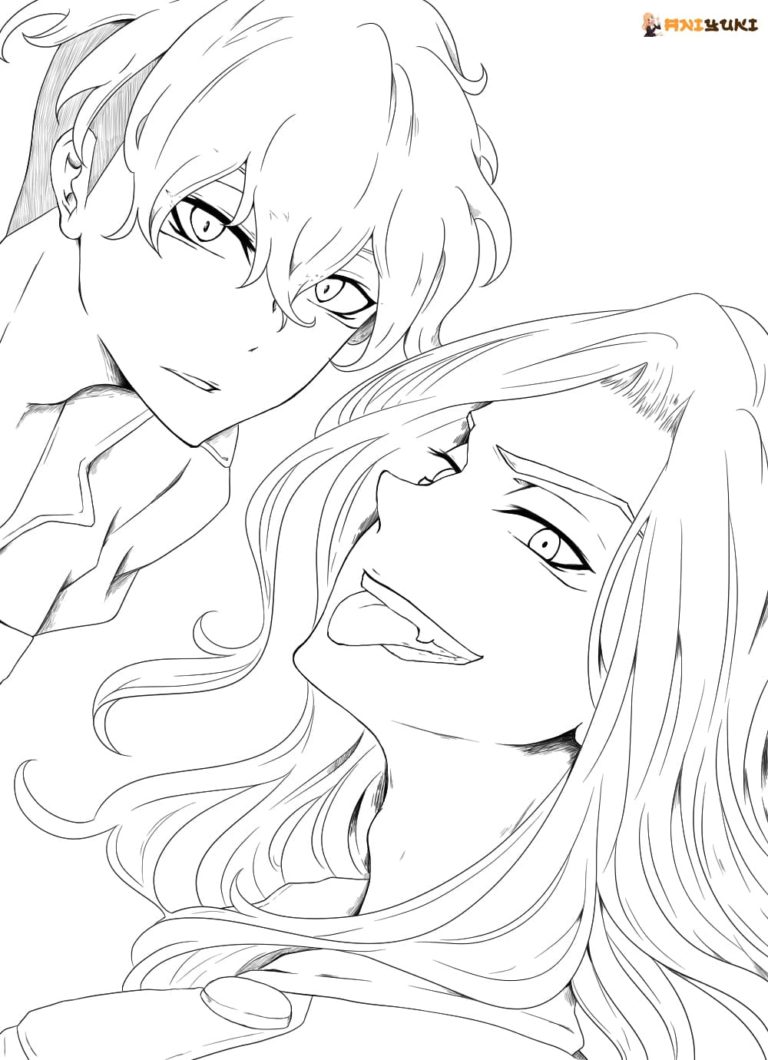 Keisuke Baji Coloring Pages - AniYuki - Anime Portal