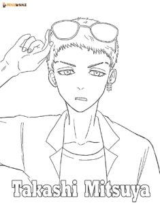 Takashi Mitsuya Coloring Pages - Printable Coloring Pages
