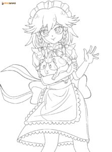Touhou Project coloring pages - Free coloring pages