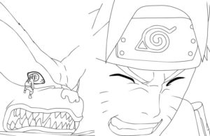Kurama coloring pages - Free printable coloring pages