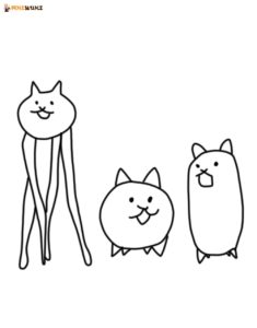 The Battle Cats Coloring Pages - 40 Free Coloring Pages