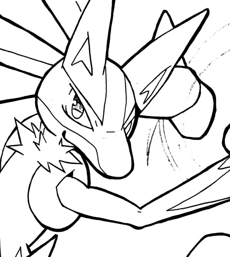 Lucario Coloring Pages - 40 Printable Coloring Pages