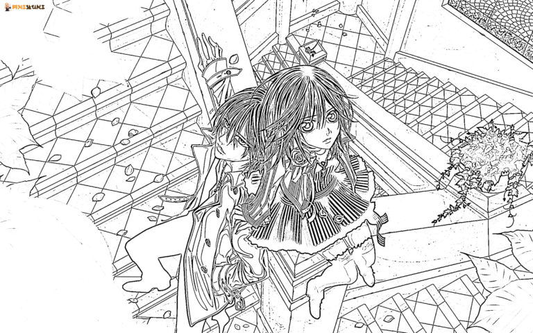 Vampire Knight coloring pages - AniYuki - Anime Portal