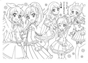 Aikatsu Coloring Pages - AniYuki - Anime Portal