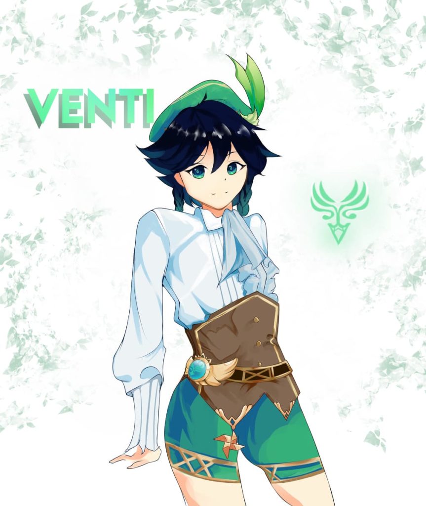 Venti Images, Fan Art, Picture - Genshin Impact