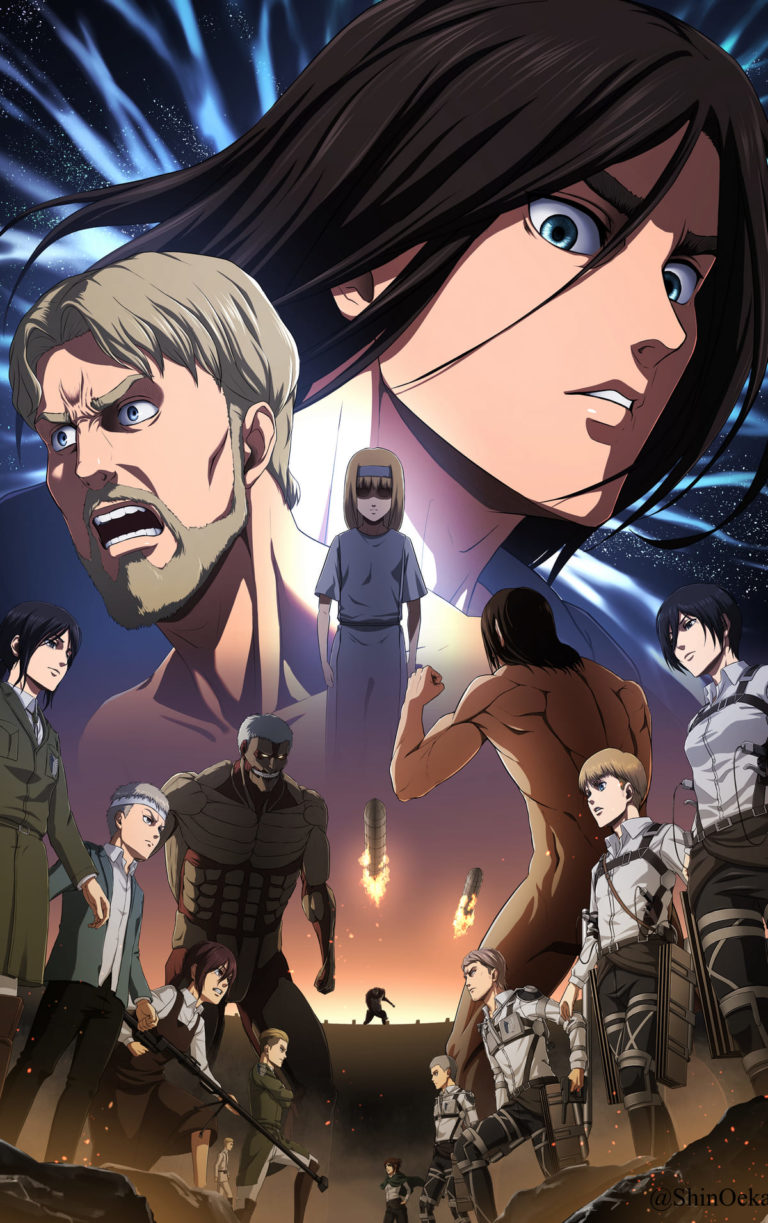Eren Yeager Phone Wallpapers - AniYuki - Anime Portal