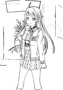 Love Live! Coloring Pages - AniYuki - Anime Portal