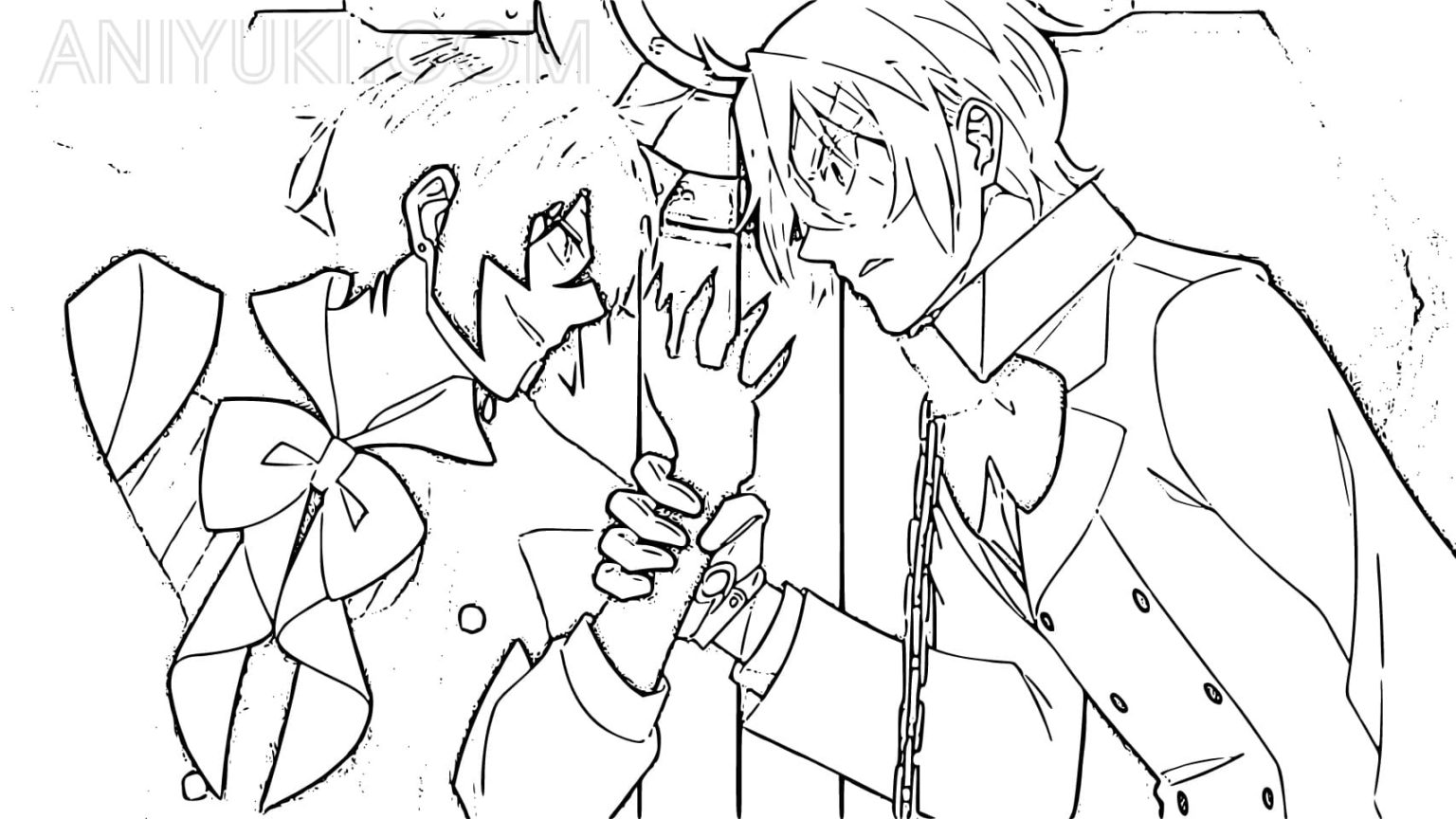 Vanitas no Carte Coloring Pages - AniYuki.com