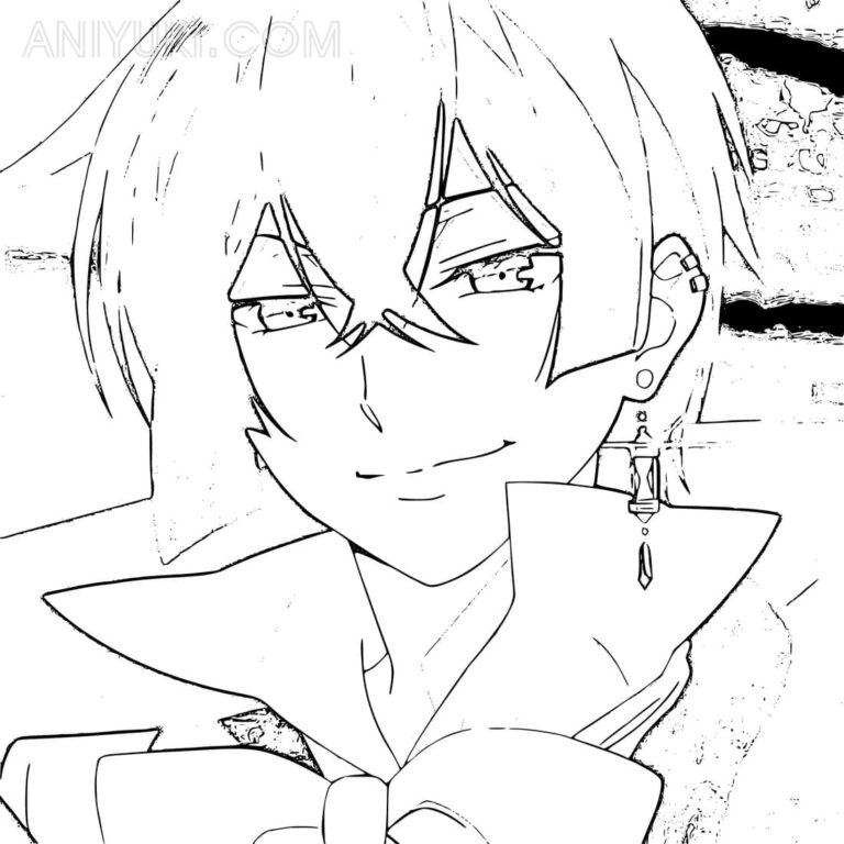 Vanitas no Carte Coloring Pages - AniYuki.com