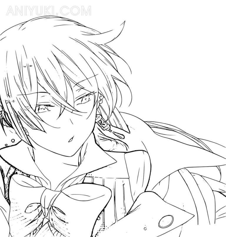 Vanitas no Carte Coloring Pages - AniYuki.com