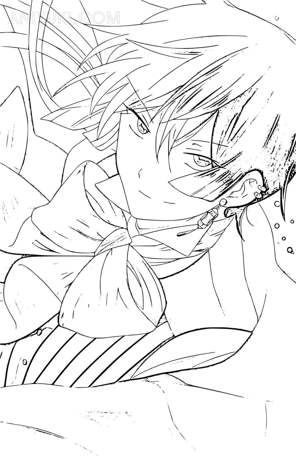 Vanitas no Carte Coloring Pages - AniYuki.com
