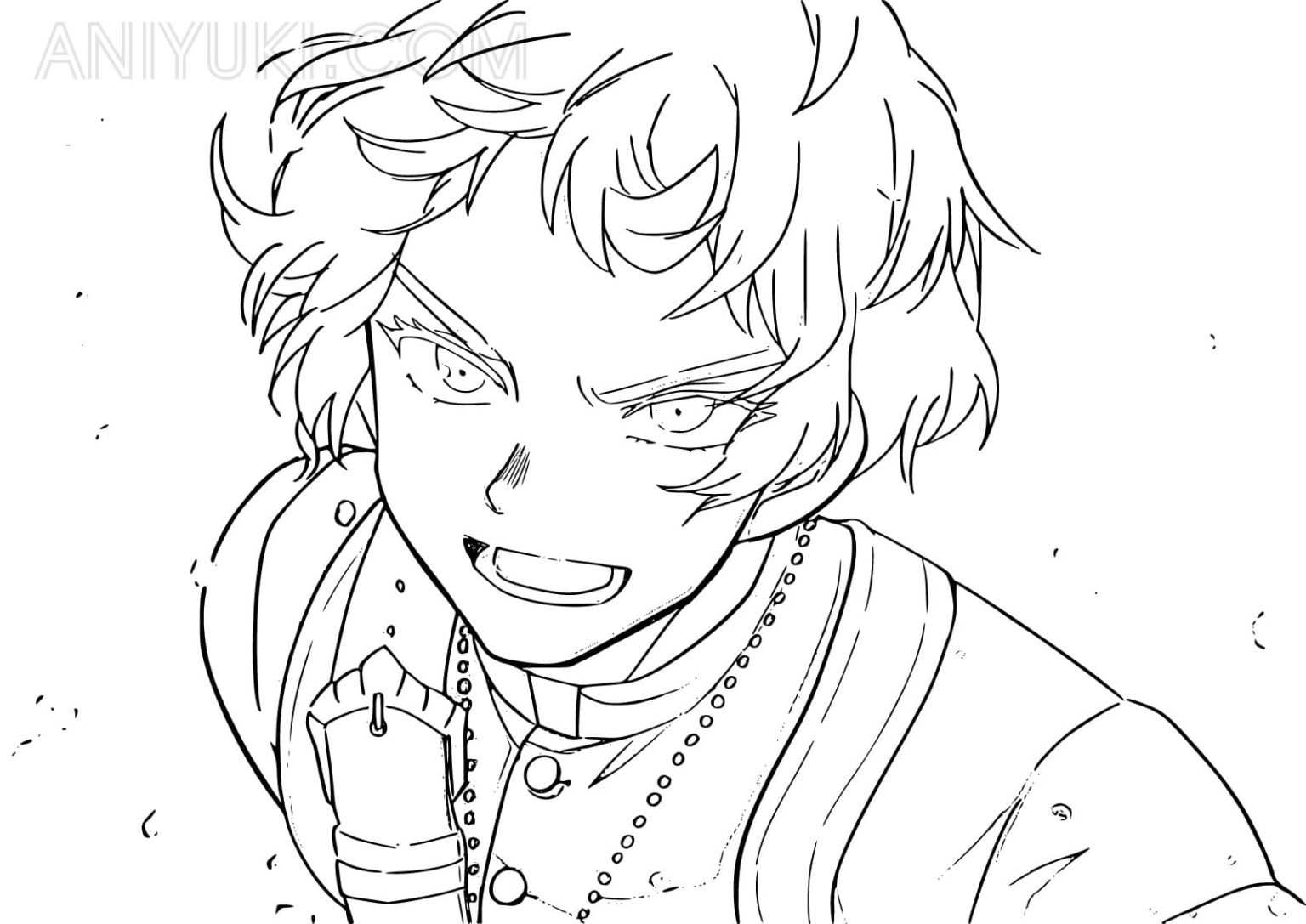 Vanitas no Carte Coloring Pages - AniYuki.com