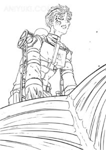 Armin Arlert Coloring Pages - AniYuki - Anime Portal