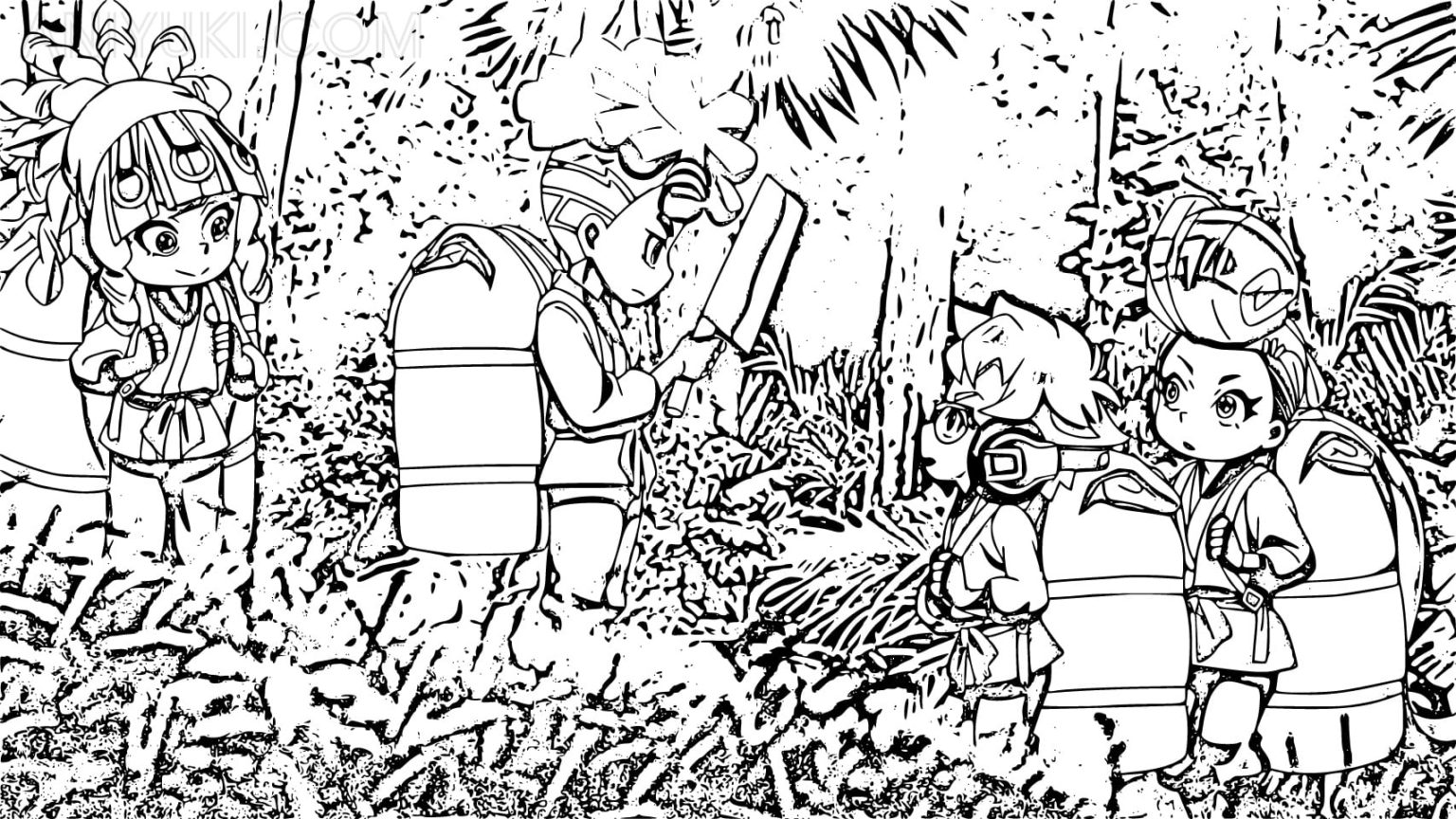 Ninjala Coloring Pages - 30 Free Coloring Pages