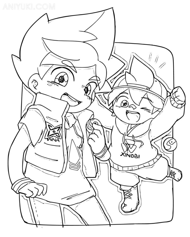 Ninjala Coloring Pages - 30 Free Coloring Pages