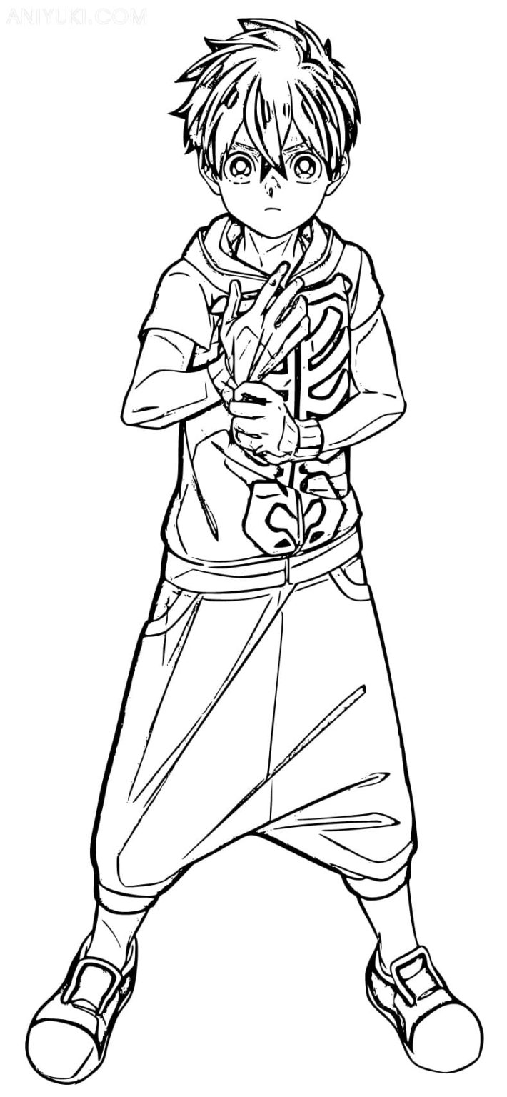 Kemono Jihen Coloring Pages - AniYuki - Anime Portal