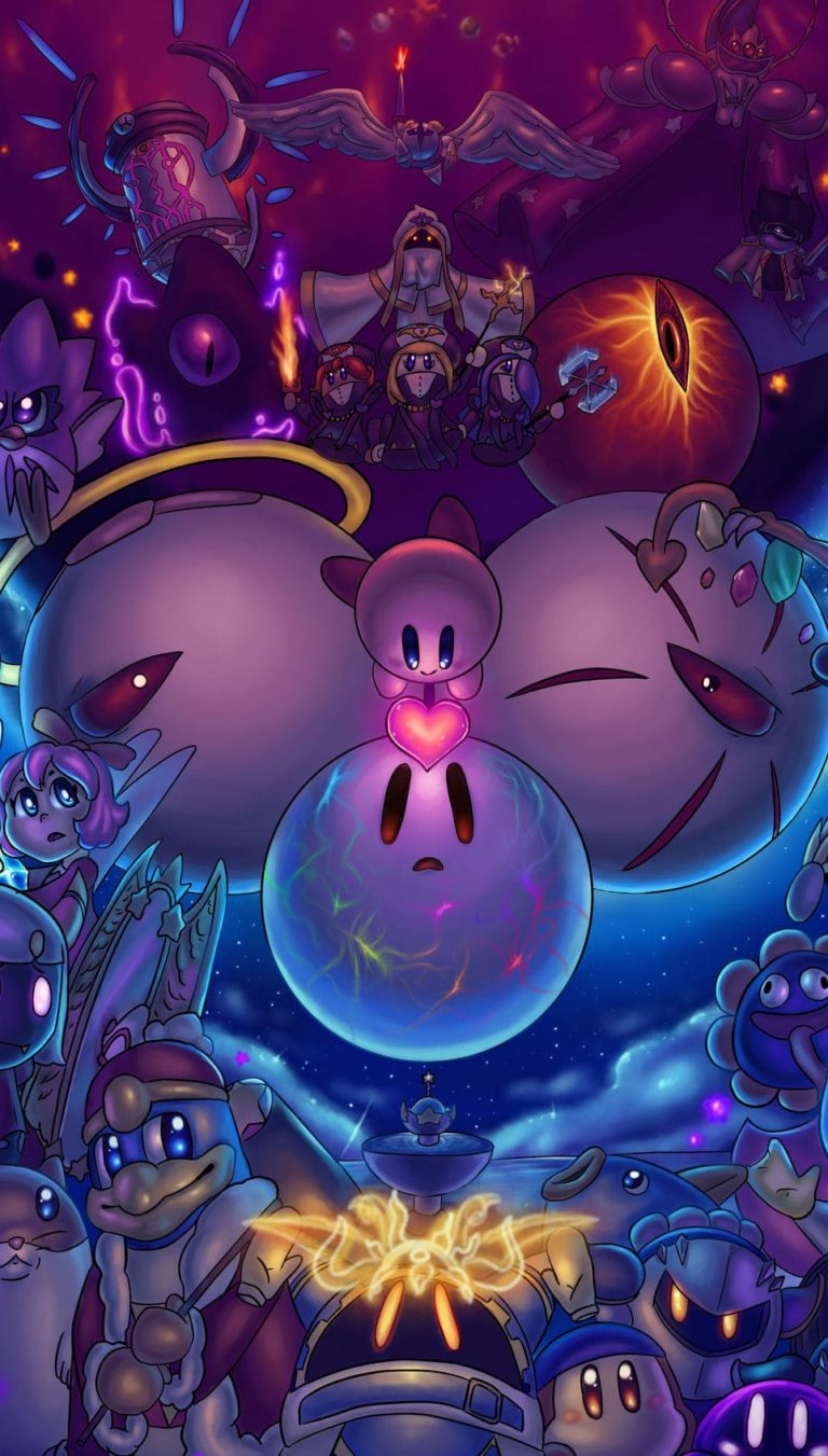 Kirby Phone Wallpapers - AniYuki - Anime Portal