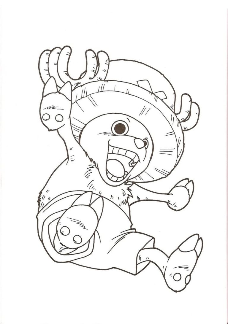 Tony Tony Chopper Coloring Pages - AniYuki.com