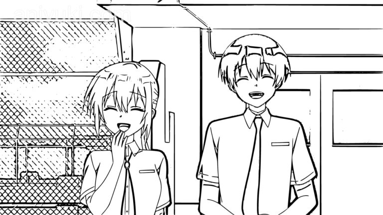 Kawaii dake ja Nai Shikimori-san Coloring Pages