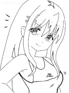 Mahou Shoujo Madoka Magica Coloring Pages - AniYuki.com